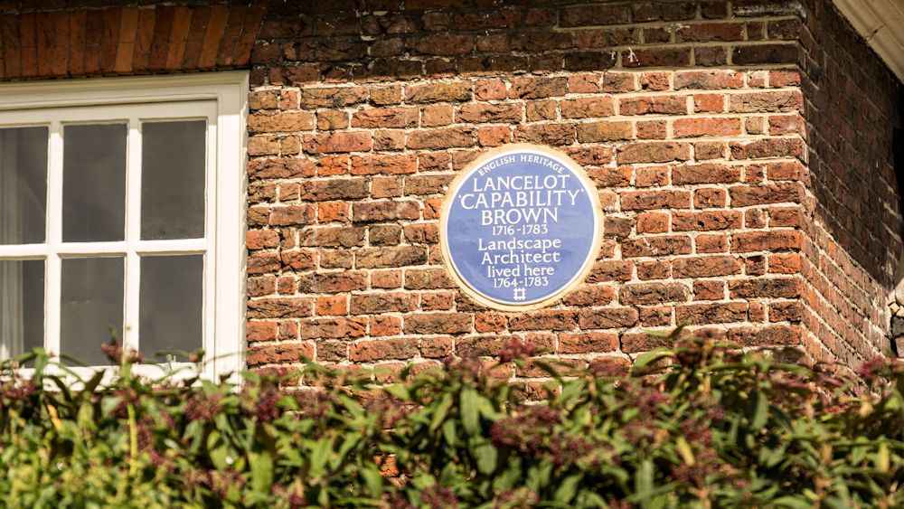 Capability Brown plaque – EBTS UK